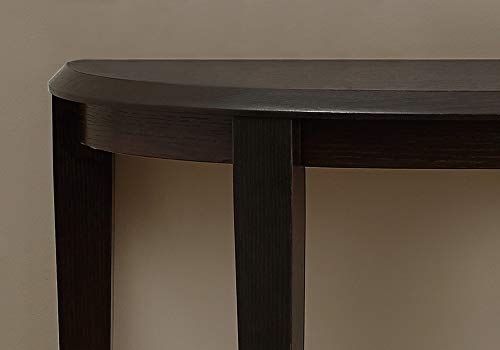 Monarch Specialties I 2450 Accent Table, Console, Entryway, Narrow, Sofa, Living Room, Bedroom, Laminate, Brown, Contemporary, Modern