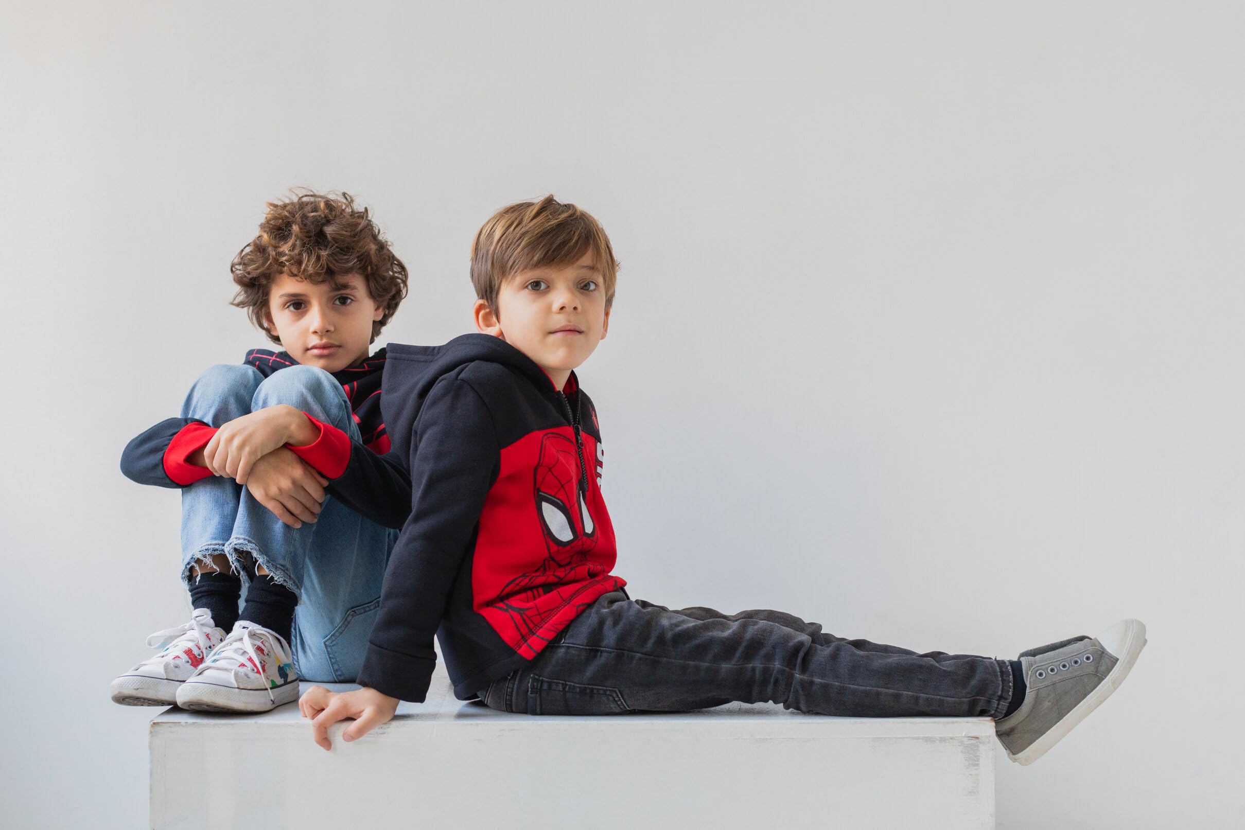 Marvel Spider-Man Miles Morales Toddler Boys Zip Up Hoodie Spiderverse 5T