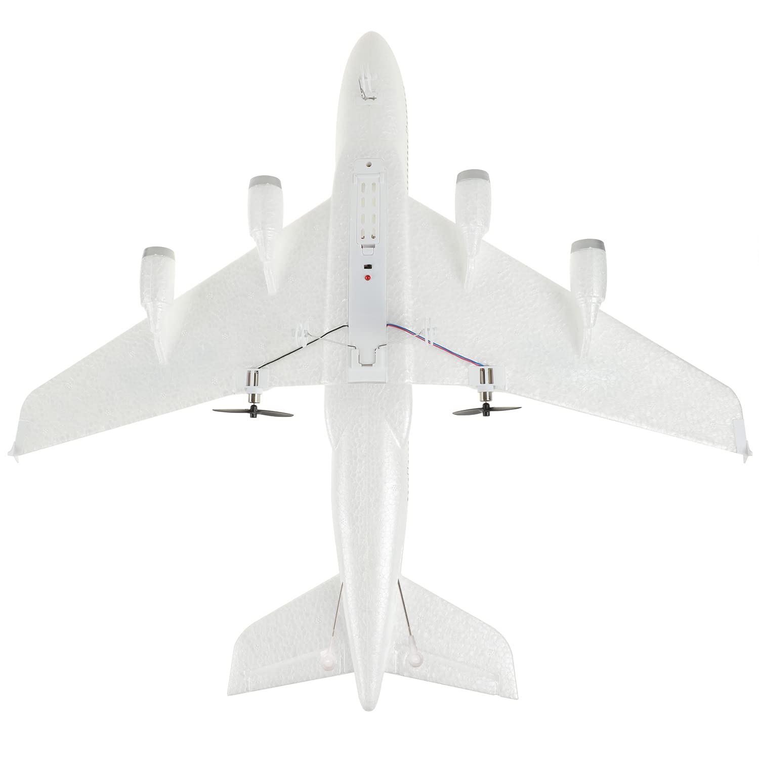 OTTCCTOY RC Plane Remote Control Airplane 2.4Ghz DIY 3 Channels Remote Control Airplane Built in 6-Axis Gyro, A380 RC Aircraft for Kids EPP Foam Glider for Advance