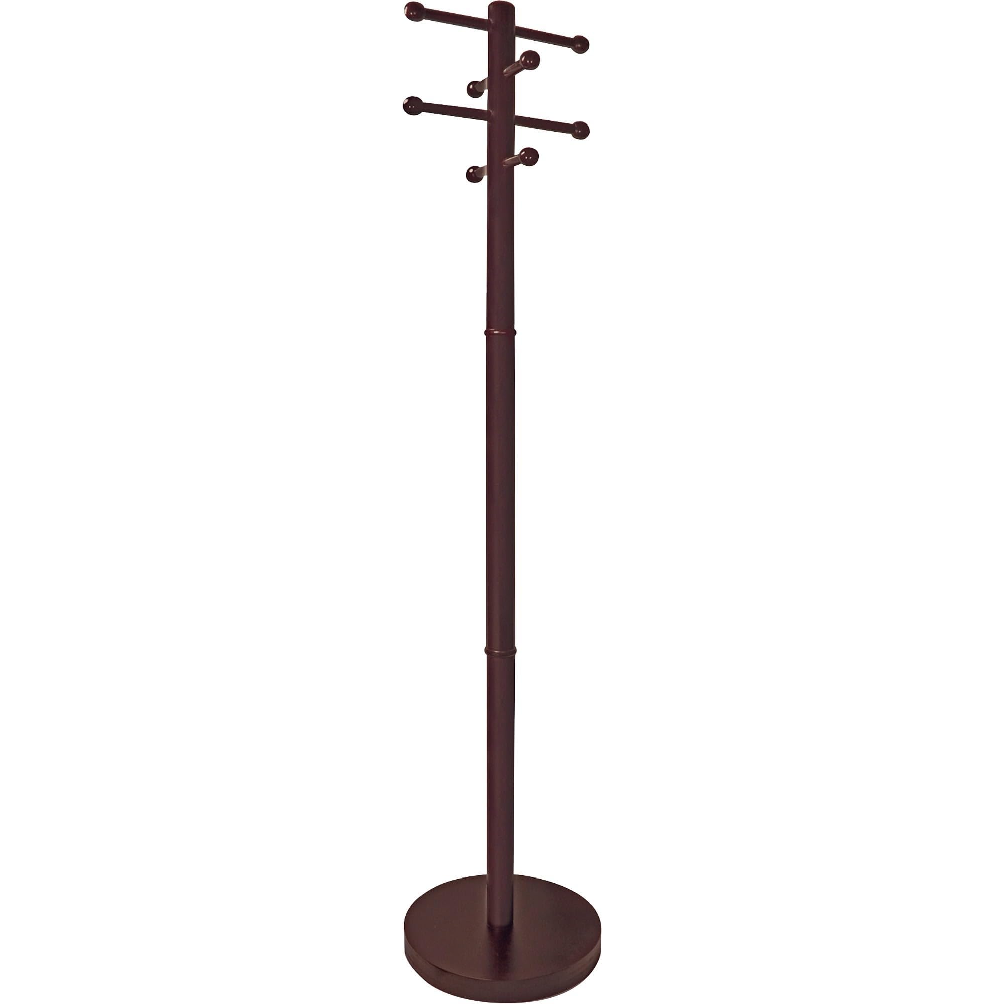 Advantus Wood Coat Tree, 68 Inches, Cherry (40808)