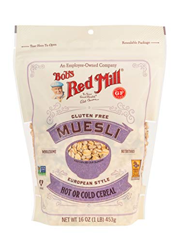 Bob's Red Mill Gluten Free Muesli Cereal, 16-ounce (Pack of 4)