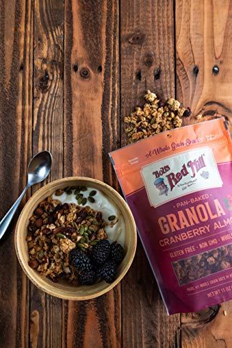 Bob's Red Mill Homestyle Cranberry Almond Granola, 11-ounce (Pack of 6)