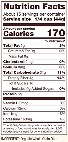 Bob's Red Mill Gluten Free Organic Steel Cut Oats (24 Ounce, Pack of 2)