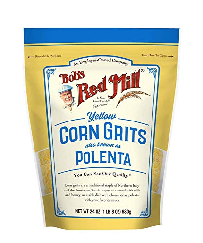 Bob's Red Mill Corn Grits, Polenta, 24 Ounce (Pack of 3)