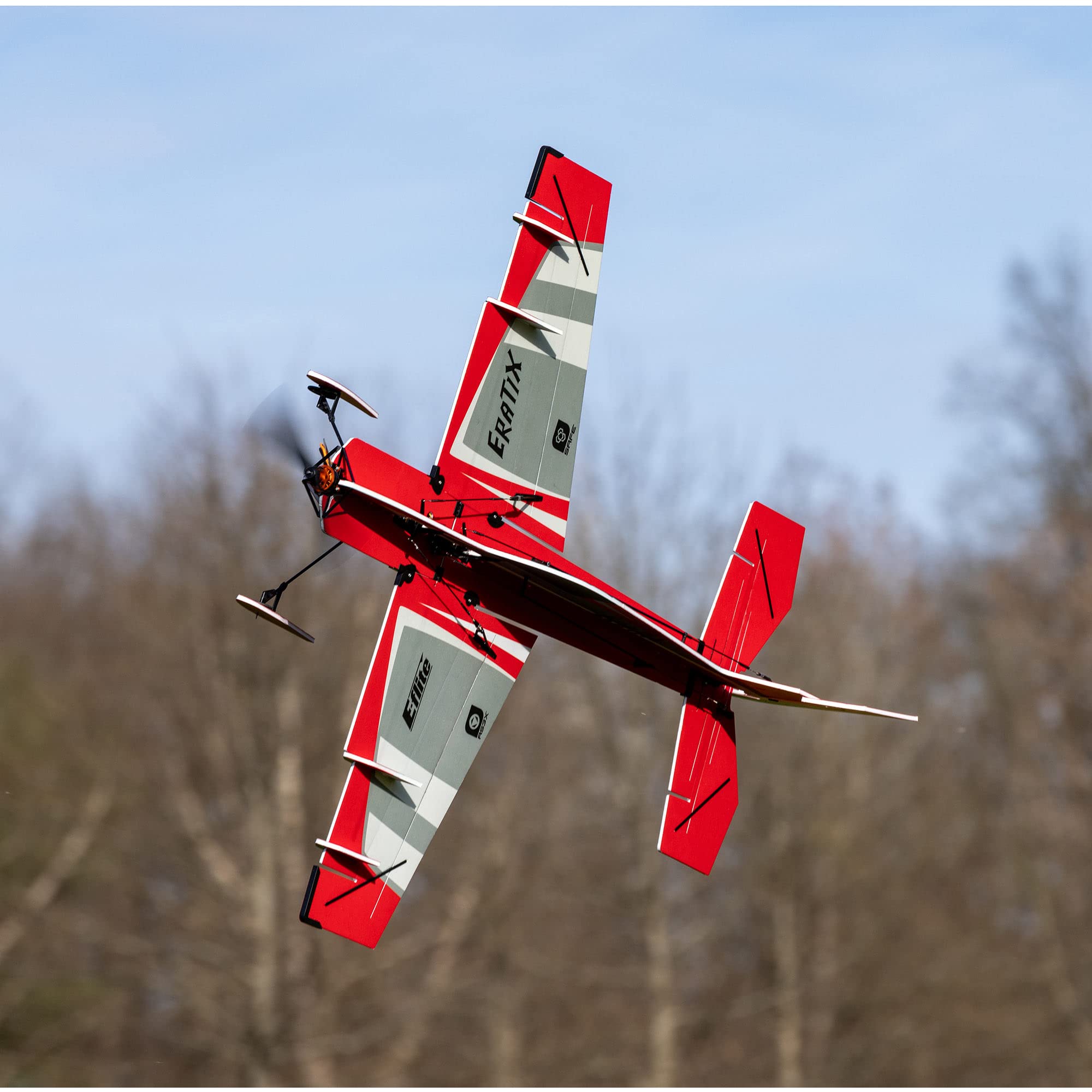 E-flite Eratix 3D FF Flat Foamy 860mm BNF Basic with AS3X and SAFE Select EFL01950 Airplanes B&F Electric