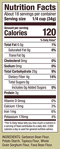 Bob's Red Mill Resealable Gluten Free All Purpose Baking Flour, 22 Ounce (Pack of 2)
