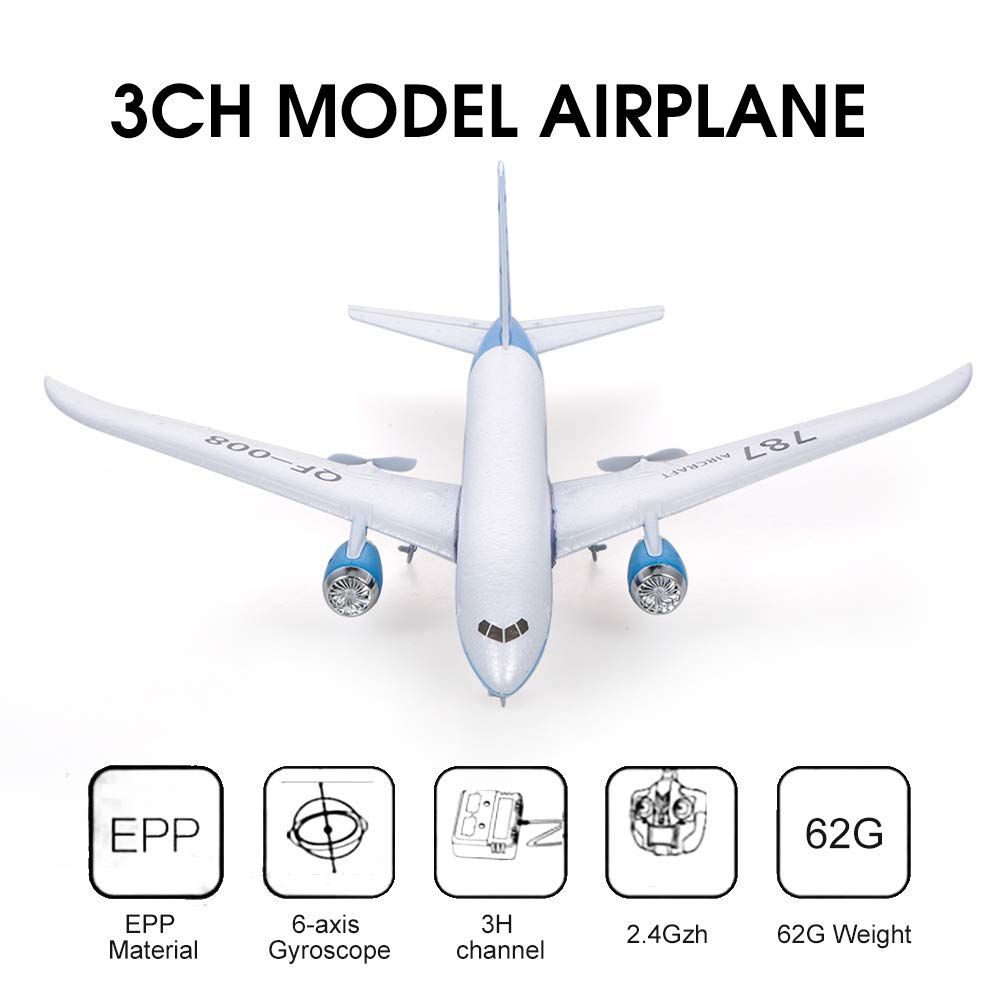 GoolRC QF008 787 Airplane Miniature Model Plane 3CH 2.4G Remote Control EPP Aircraft RTF RC Toy