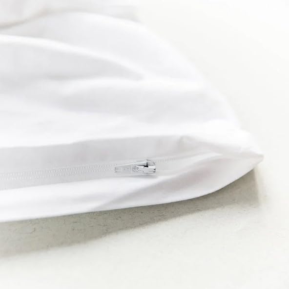 New Organic Cotton Sateen Fitted Sheet for Supreme Comfort and Durability - Fitted Sheets only Cotton-90 x 200cm (EU) size.