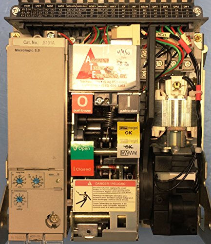 Square D NT16L 1600A Masterpact EO Circuit Breaker 12-804131-00 2 Shunt 1600 Amp