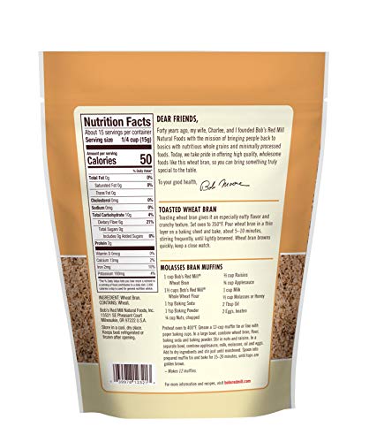 Bob's Red Mill Wheat Bran, 8 Oz