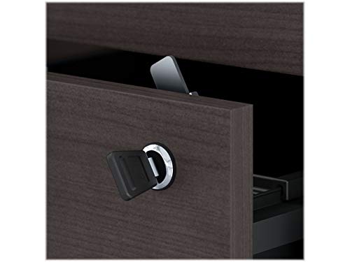 Bush Business Furniture Jamestown 60W L Shaped Desk with Drawers