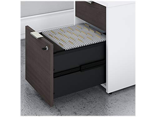Bush Business Furniture Jamestown 60W L Shaped Desk with Drawers
