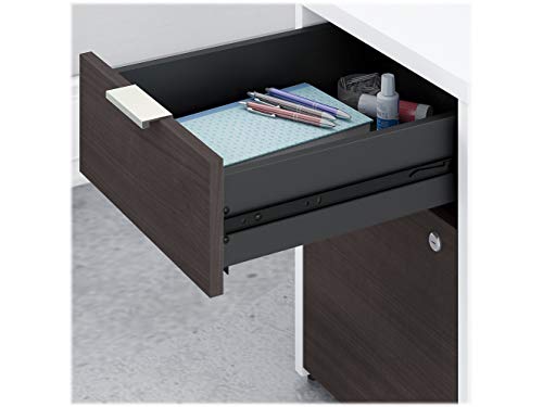 Bush Business Furniture Jamestown 60W L Shaped Desk with Drawers