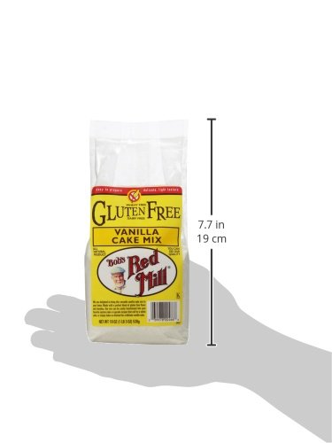 Bob's Red Mill Gluten Free Vanilla Yellow Cake Mix, 19-ounce (Pack of 4) (Package May Vary)