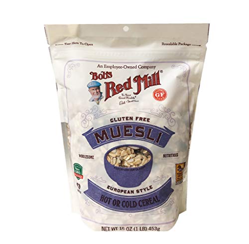 Bob's Red Mill New European Style Hot or Cold Cereal Museli 14oz, 1 Pack (Original)