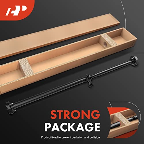 A-Premium Rear Complete Drive Shaft Prop Shaft Driveshaft Assembly Compatible with BMW E46 323Ci 323i 2000 325Ci 325i 2001-2005 325i 2005, Automatic ZF Transmission 1418mm
