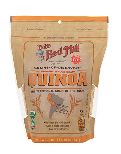 Bob's Red Mill Organic White Quinoa, 13 Ounce (Resealable)