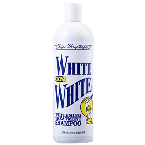 Chris Christensen Shampoo & Conditioner 16 oz Bundle, Day to Day Conditioner + Day to Day Oatmeal Shampoo + White on White Shampoo, Groom Like a Professional, Made in USA