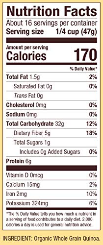 Bob's Red Mill Organic White Quinoa, 13 Ounce (Resealable)