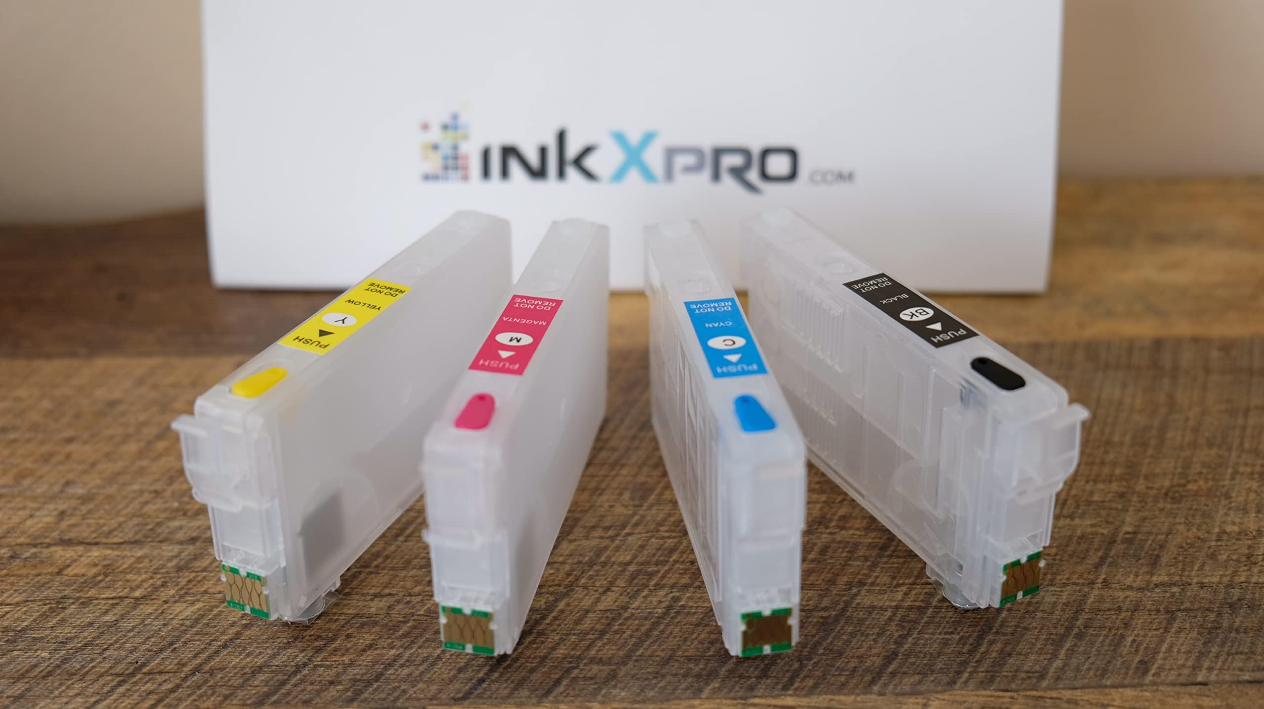 inkxpro Remanufactured Empty Ink Cartridge with Single-use Chip for Epson 812XL 812 XL T812XL Fit for Workforce Pro WF-7840 WF-7820 WF-7310 EC-C7000 Printer for Sublimation or DTF Printing.
