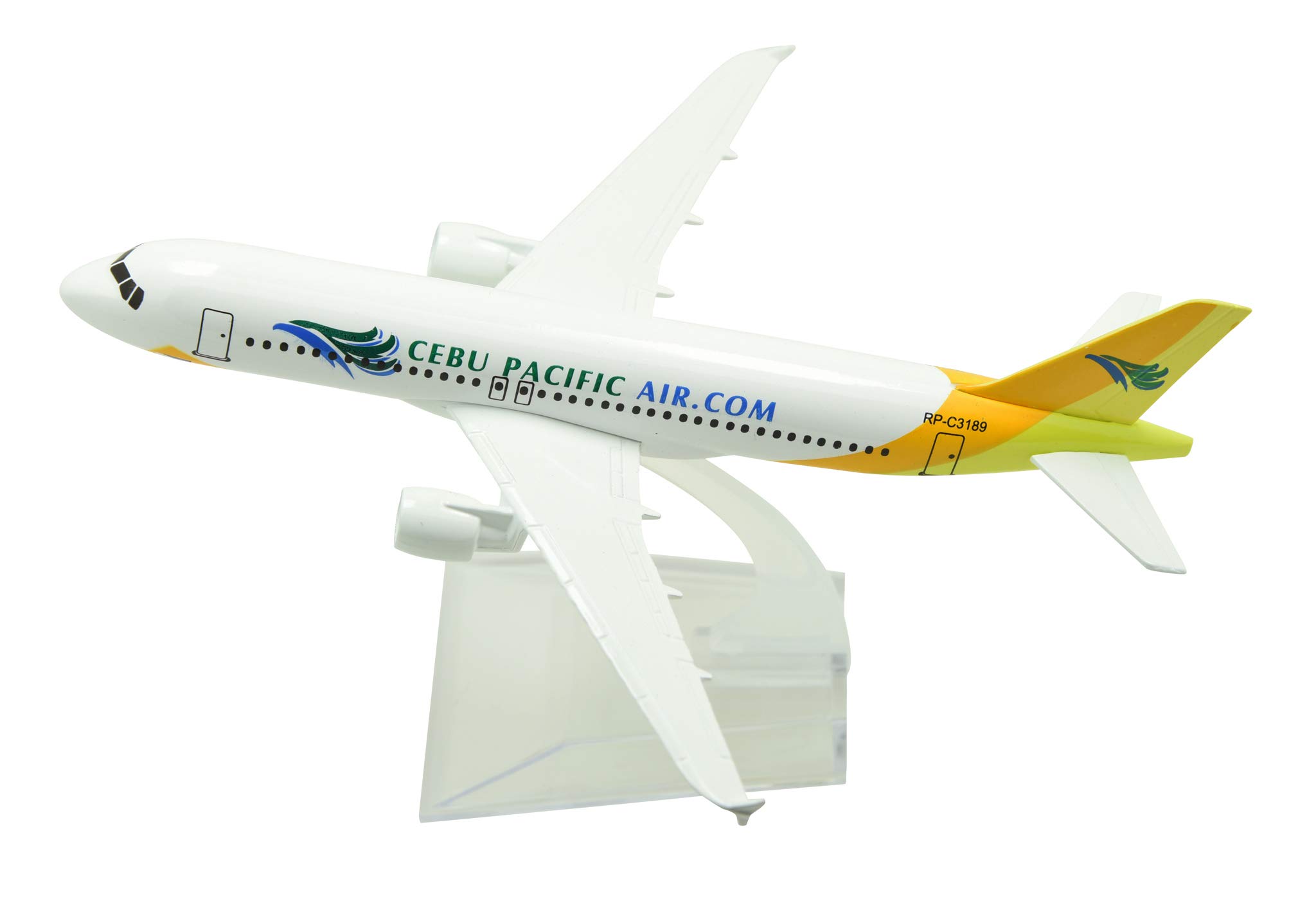 TANG DYNASTY(TM) 1:400 16cm Air Bus A320 Cebu Pacific Airline Metal Airplane Model Plane Toy Plane Model