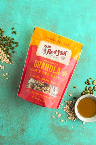Bob's Red Mill Homestyle Maple Sea Salt Granola, 11-ounce (Pack of 6)