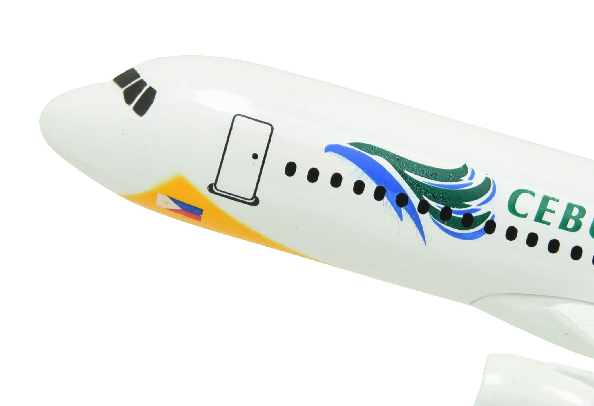 TANG DYNASTY(TM) 1:400 16cm Air Bus A320 Cebu Pacific Airline Metal Airplane Model Plane Toy Plane Model