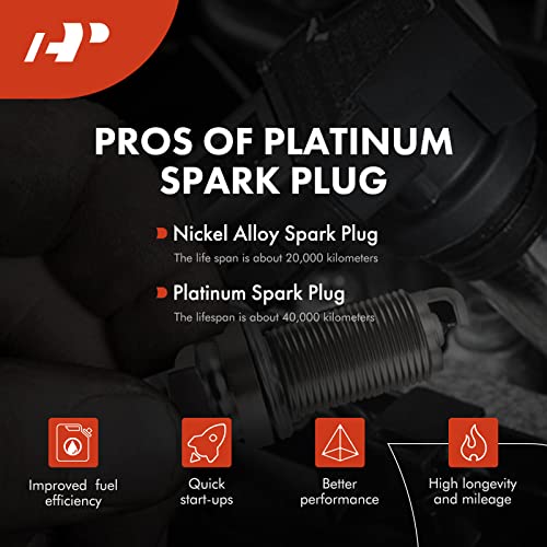 A-Premium Set of 6 Ignition Coil Pack and Iridium Spark Plugs Compatible with Nissan Maxima 1995-1999 & Infiniti I30 1996-1997 3.0L, Replace# 2244831416