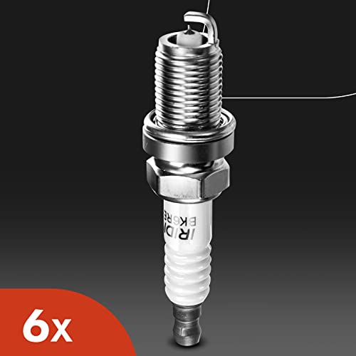 A-Premium Set of 6 Ignition Coil Pack and Iridium Spark Plugs Compatible with Nissan Maxima 1995-1999 & Infiniti I30 1996-1997 3.0L, Replace# 2244831416