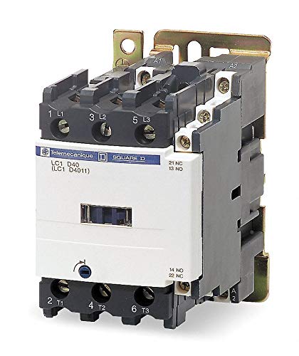 Schneider Electric 240VAC IEC Magnetic Contactor; No. of Poles 3, Reversing: No, 65 Full Load Amps-Inductive