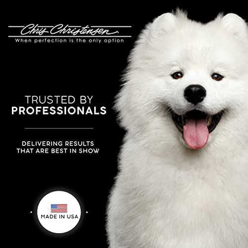Chris Christensen SmartWash50 Cherry & Oats Ultra Concentrated Dog Shampoo, Makes up to 50 Bottles, Groom Like a Professional, Delightfully Fragranced and Concentrated, Suitable For All Coats, Made in the USA, Gallon