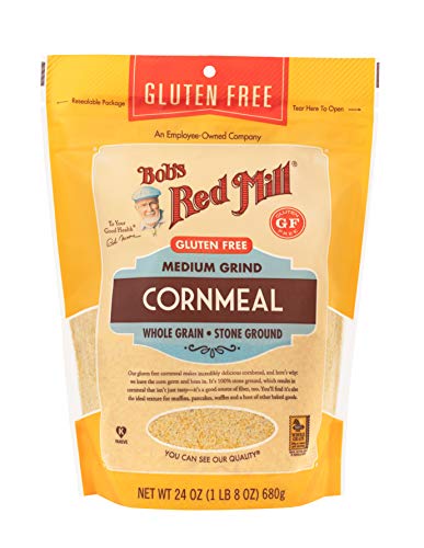 Bob's Red Mill Gluten Free Cornmeal, 24-ounce (Pack of 4)