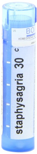 Boiron Staphysagria 30C, 80 Pellets, Homeopathic Medicine for Surgical Wounds