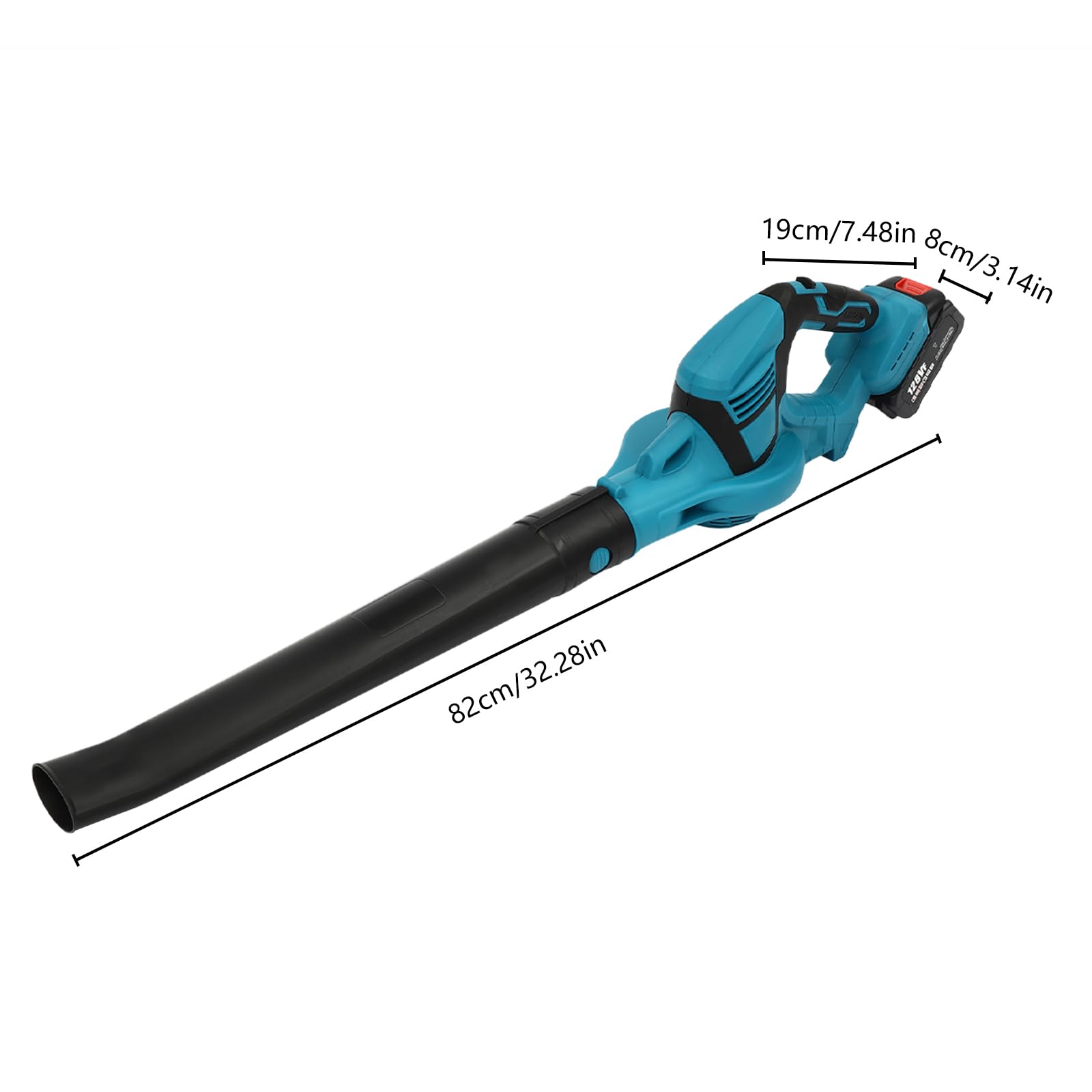 Leaf Blower Electric Leaf Blower Electric Cordless Leaf Blower with Battery and Charger Battery Powered Leaf Blowers Electric Leaf Cleaner for Lawn Care Patio Blowing Leaves Indoor Outdoor Cleaning