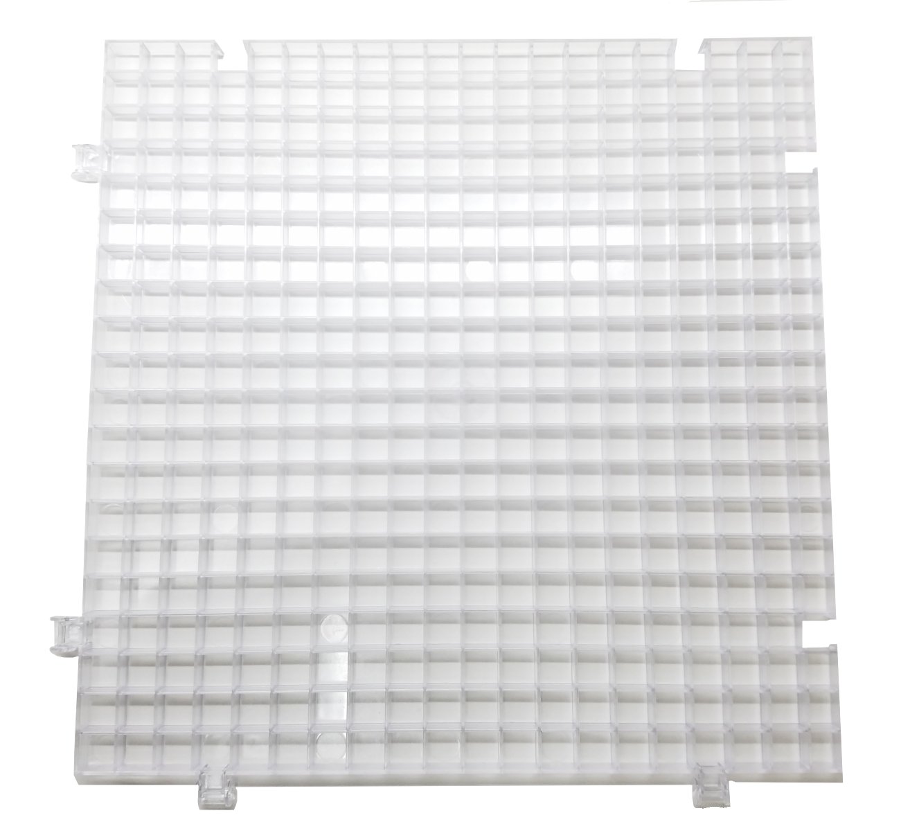Creator's Waffle Grid 6-Pack - As Seen On HGTV/DIY Cool Tools Network - 100% USA - Solid Bottom Modular Surface - Glass Cutting, Small Parts, Liquid Containment, Grow Room, Etc. - Home, Office, Shop