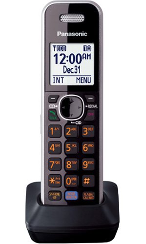 Panasonic Cordless Phone Handset Accessory Compatible with KX-TG6840 and KX-TG7870 Series Cordless Phone Systems – KX-TGA680S (Black)