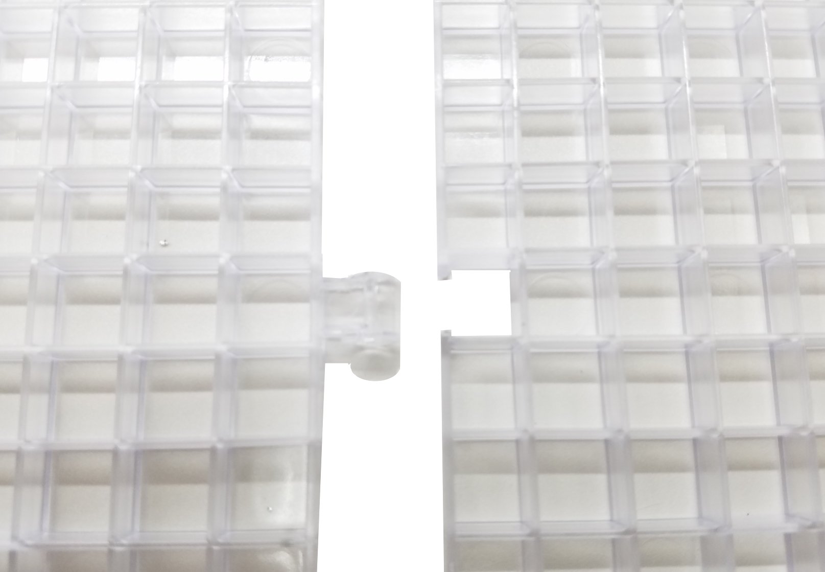 Creator's Waffle Grid 6-Pack - As Seen On HGTV/DIY Cool Tools Network - 100% USA - Solid Bottom Modular Surface - Glass Cutting, Small Parts, Liquid Containment, Grow Room, Etc. - Home, Office, Shop