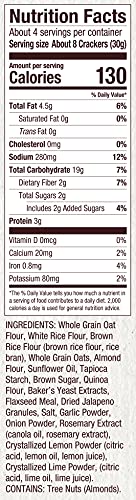 Bob's Red Mill Jalapeño Oat Crackers, One 4.25 oz. box