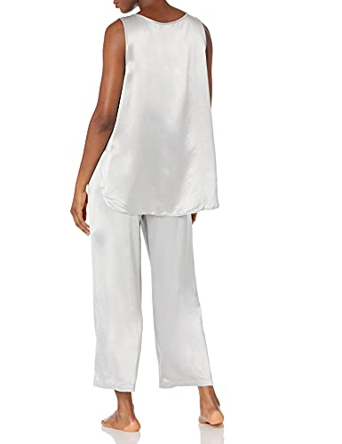 PJ Harlow Women's Jackie/Jolie Capri, Dark Silver, L