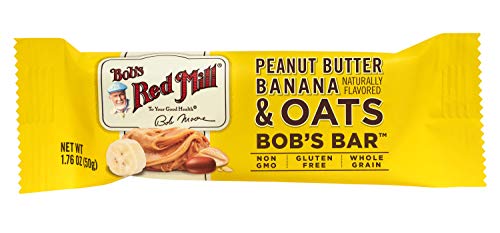 Bob's Red Mill Peanut Butter Banana and Oats Bob's Bar (Case of 12)