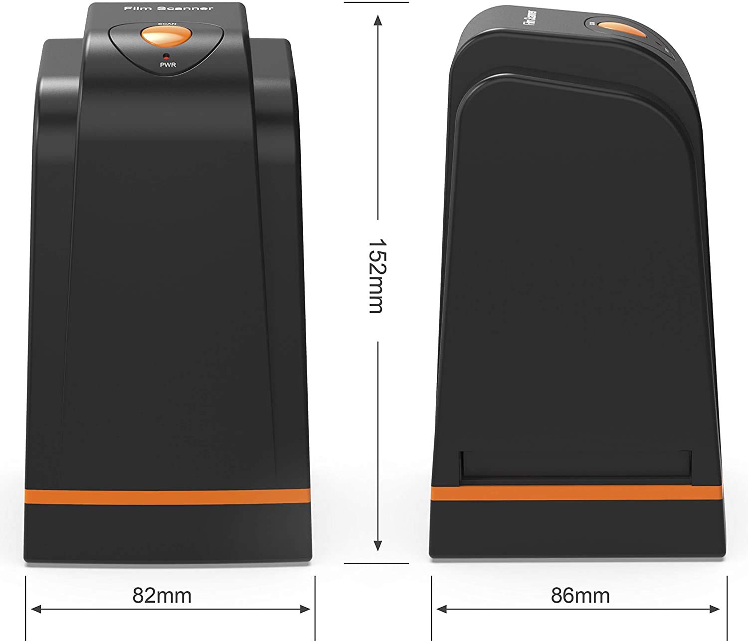 135 Film Slide Scanner Converts Negative,Slide&Film to Digital Photo,Supports MAC/ Windows XP/Vista/ 7/8/10