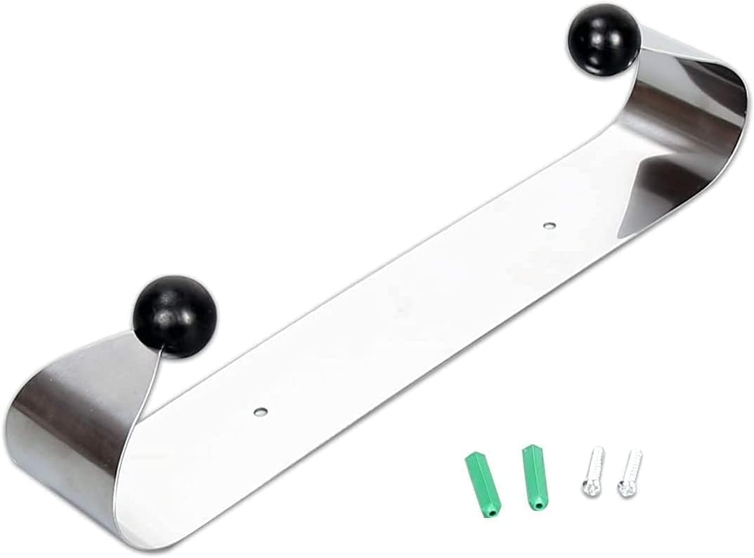 KUAFU One Paper Towel Holder for Kitchen Stainless Steel Rack Under Cabinet
