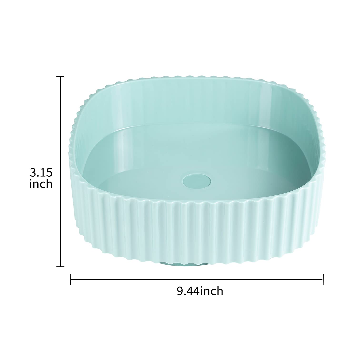 OMODDOS Lazy Susan Turntable for Cabinet,9.5" Plastic Lazy Susan Organizer,Turntable Organizer for Pantry, Countertop, Fridge, Living Room, Bathroom
