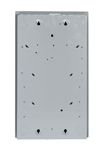 Square D - HOM2448M125PC Homeline 125 Amp 24-Space 48-Circuit Indoor Main Breaker Load Center with Cover (Plug-on Neutral Ready),