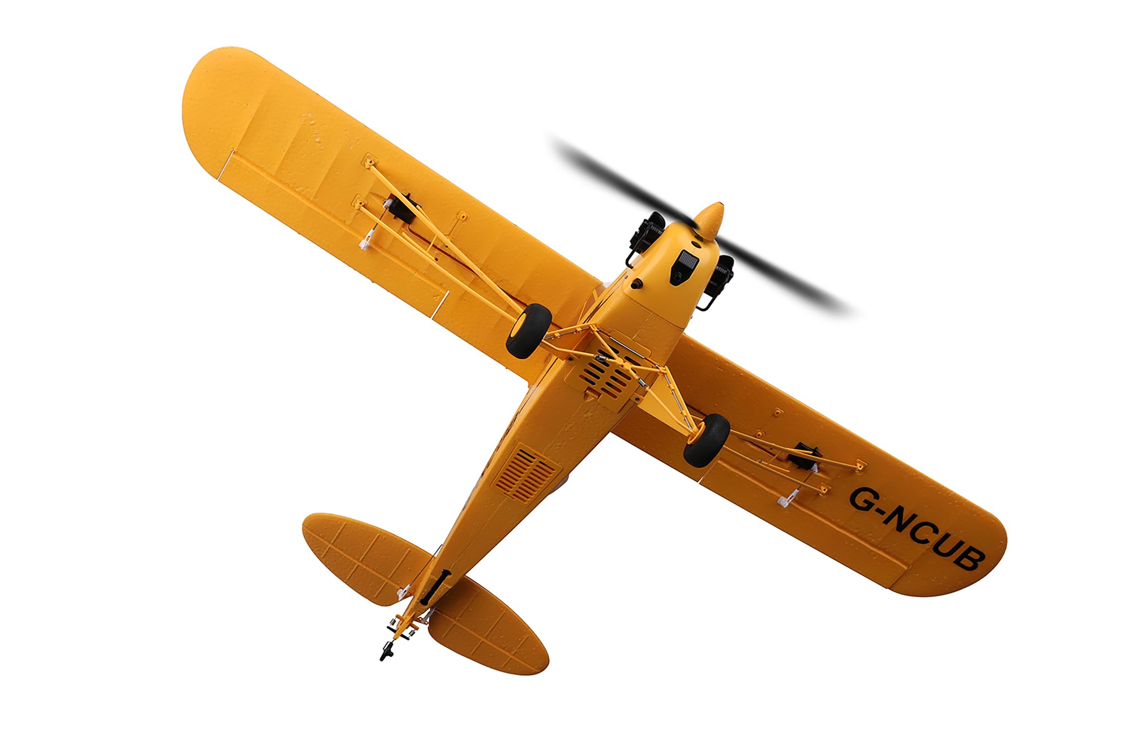 Ssccgym XK A160 RTF Large 25.6-Inch Brushless RC Plane 2.4GHZ 6-AXIS Gyro Remote Control Airplane J3 5CH EPP Foam World War II Aircraft Model Smart-Fly with Double-Batteries