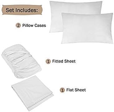 OYO COLLECTION Luxurious 600-Thread Count 100% PIMA Cotton 4-PCs Sheet Set Queen Size Fits 15-18 Inches Deep Pocket (Stripe, Silver Grey)