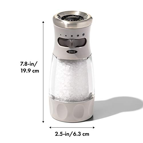 NEW OXO Good Grips Contoured Mess-Free Salt Grinder