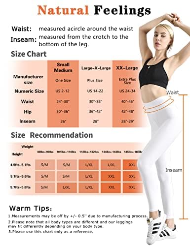 Natural Feelings Buttercloud High Waisted Leggings for Women Ultra Soft Stretch Opaque Slim Yoga Leggings,2-Pack,Black,L-XL