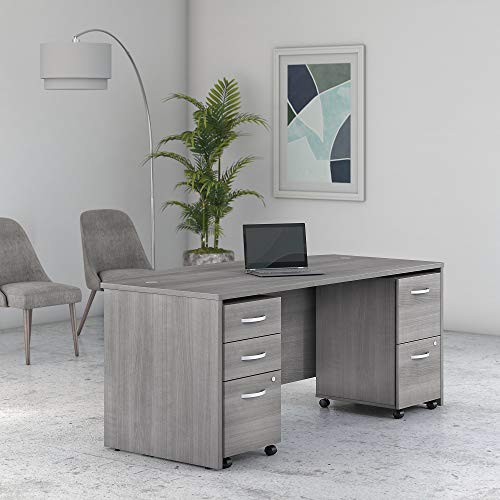 Bush Business Furniture Studio C Desk, Platinum Gray