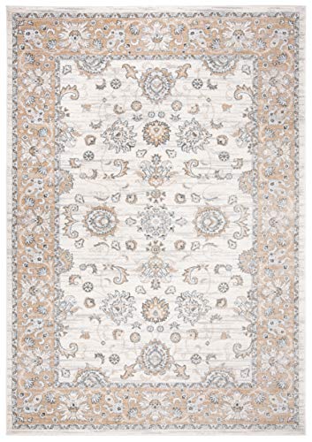 SAFAVIEH Isabella Collection 10' x 14' Cream/Beige ISA940B Oriental Non-Shedding Living Room Dining Bedroom Area Rug